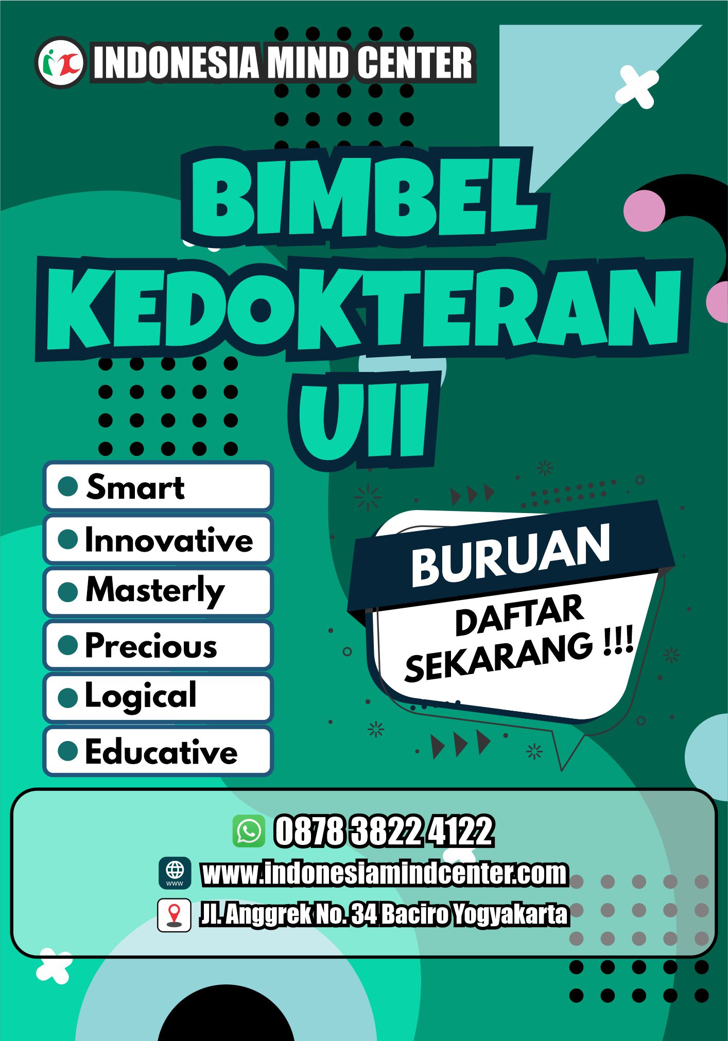 BIMBEL MASUK KEDOKTERAN UII | IMC